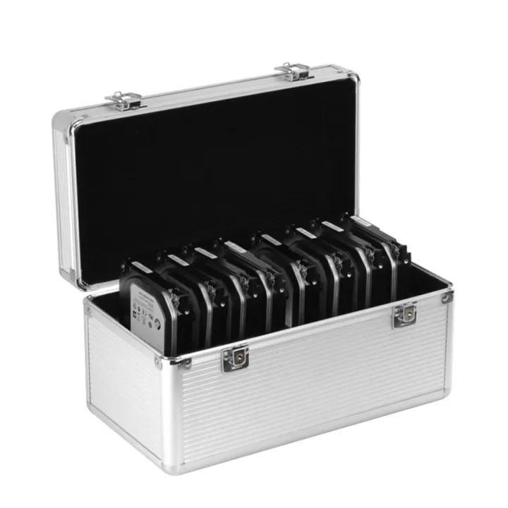 OSMAN BX502 Aluminum Hard Disk Protection Box Dual-purpose Hard Disk ...