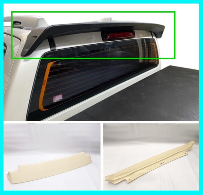 ISUZU DMAX D-MAX 2013-2018 ABS ROOF Spoiler WITH OUT PAINT | Lazada