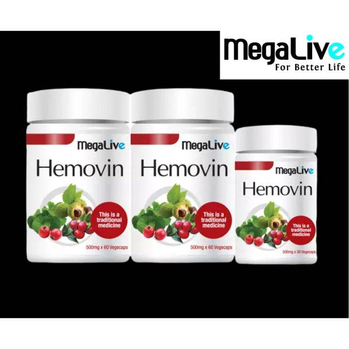 MEGALIVE HEMOVIN 2X60'S+30'S | Lazada