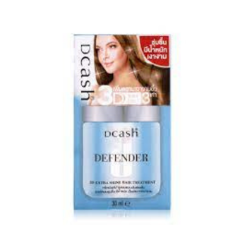 Dcash professional streaming hair treatment 3D shine effect 30ml. | Lazada.co.th