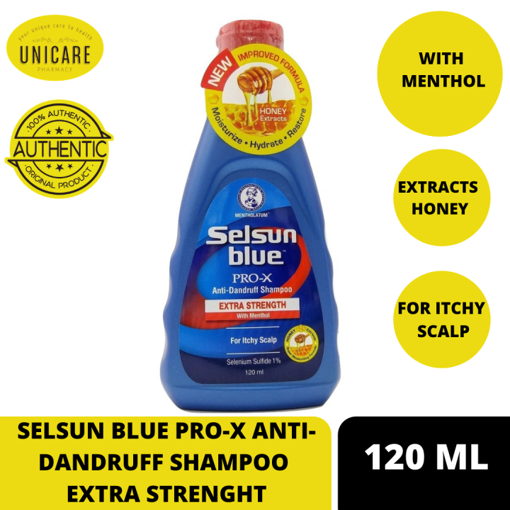 Selsun Blue Pro-X Anti-Dandruff Shampoo, Extra Strength | Lazada