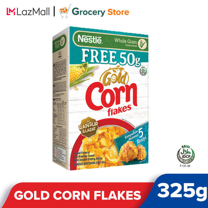 NESTLE GOLD CORNFLAKES Cereal 275g Free 50g | Lazada