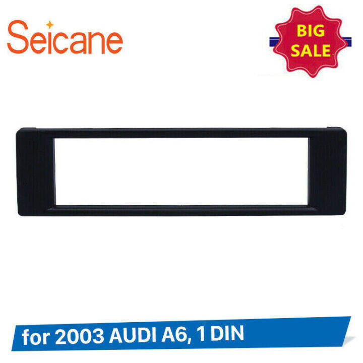 Seicane 1Din Car Radio Fascia Autostereo Panel kit Stereo Player Trim ...