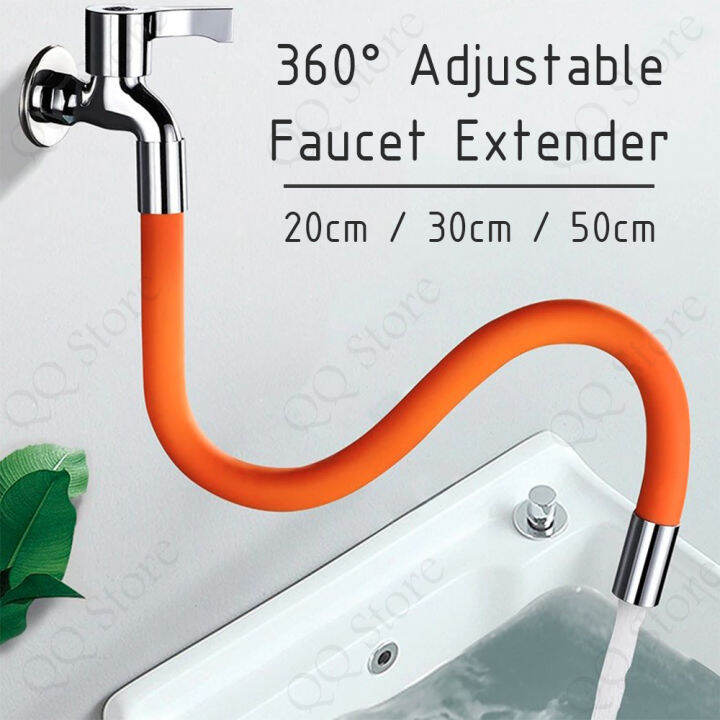 Faucet Extension Extender Universal Rotating Sink Pipe Faucet Pipe ...