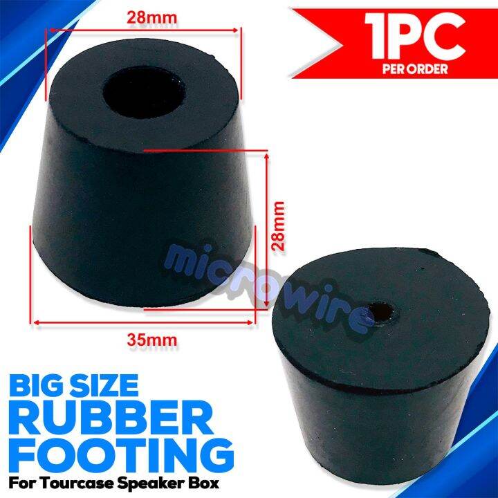 Recessed Rubber Feet Bumpers Footing (BIG) | Lazada PH