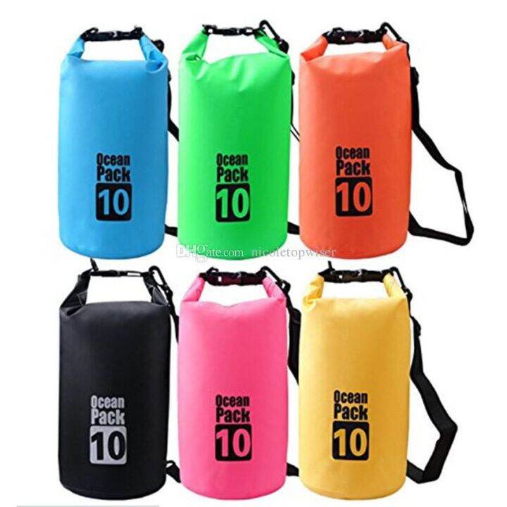 Ocean Pack Waterproof Sports Dry Bag 10 Liter Pouch Multi⊿ | Lazada PH