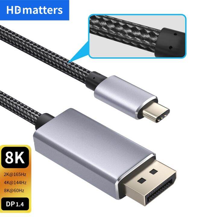 Thunderbolt Displayport 1.2 Cable Displayport Thunderbolt 3 Cable - 3 ...
