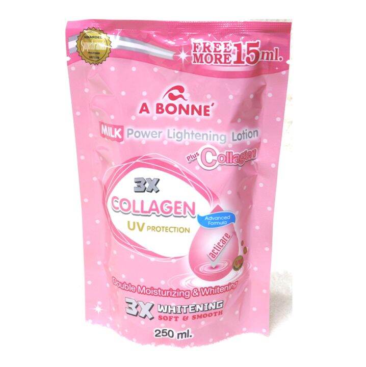 A Bonne Milk Power Lightening Lotion w/ Collagen Refill 250ml | Lazada PH