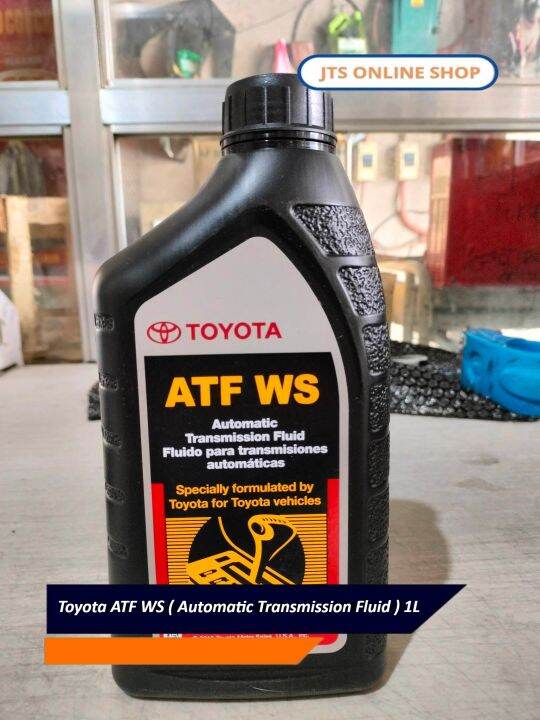 Toyota ATF WS ( Automatic Transmission Fluid ) 1L | Lazada PH