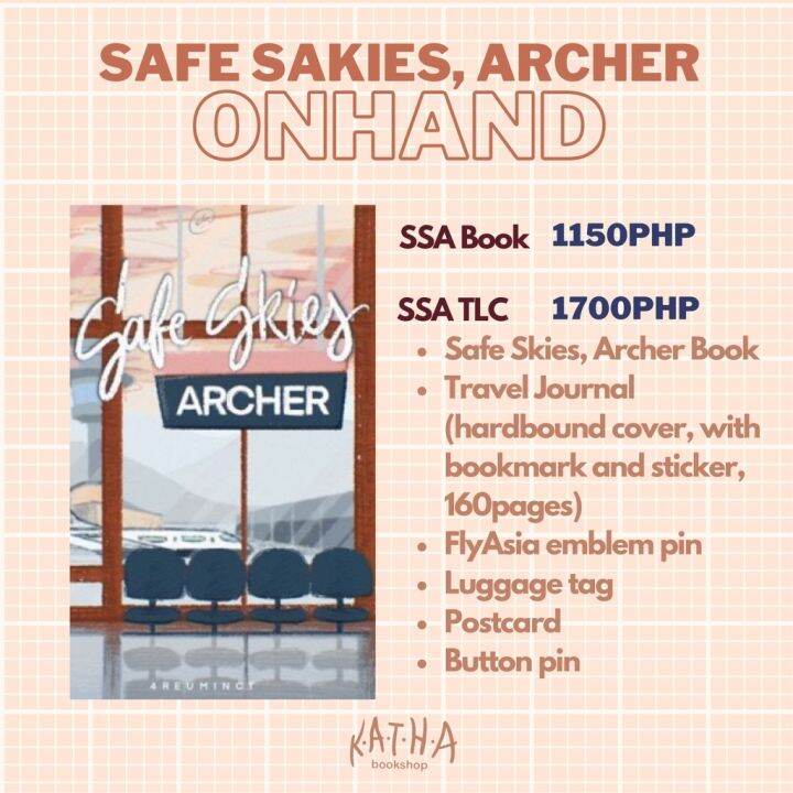Safe Skies Archer by 4reuminct (Gwy Saludes) AVAILABLE | Lazada PH