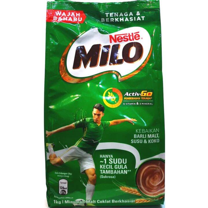 MILO POWDER REFILL PACK 1KG | Lazada