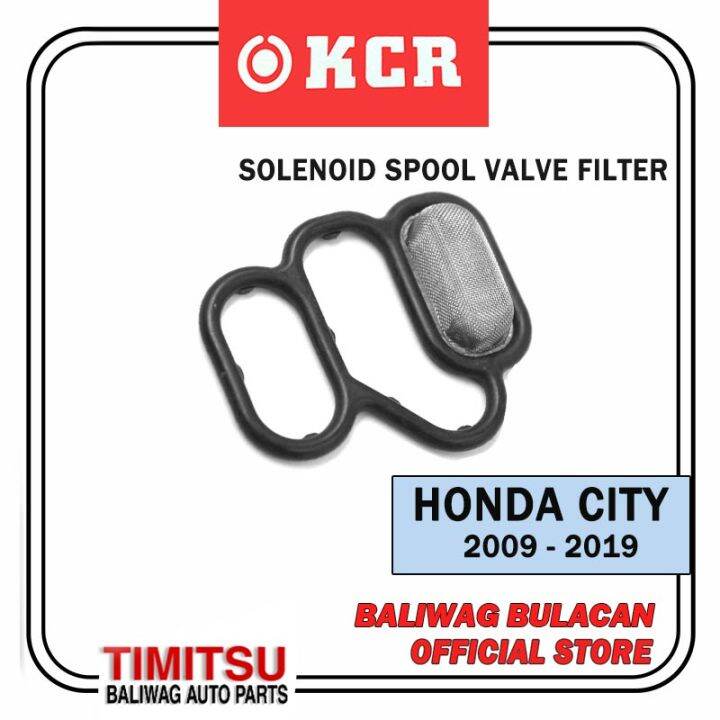 SOLENOID GASKET SPOOL VALVE FILTER HONDA CITY JAZZ 2008-2019 PART NO ...