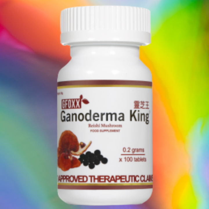 Gfoxx Ganoderma King Food Supplements (1 Bottle w/ 100 tablets | 200mg ...