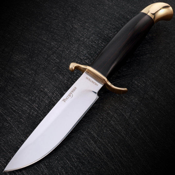High hardness straight knife portable self-defense Russian saber sharp ...