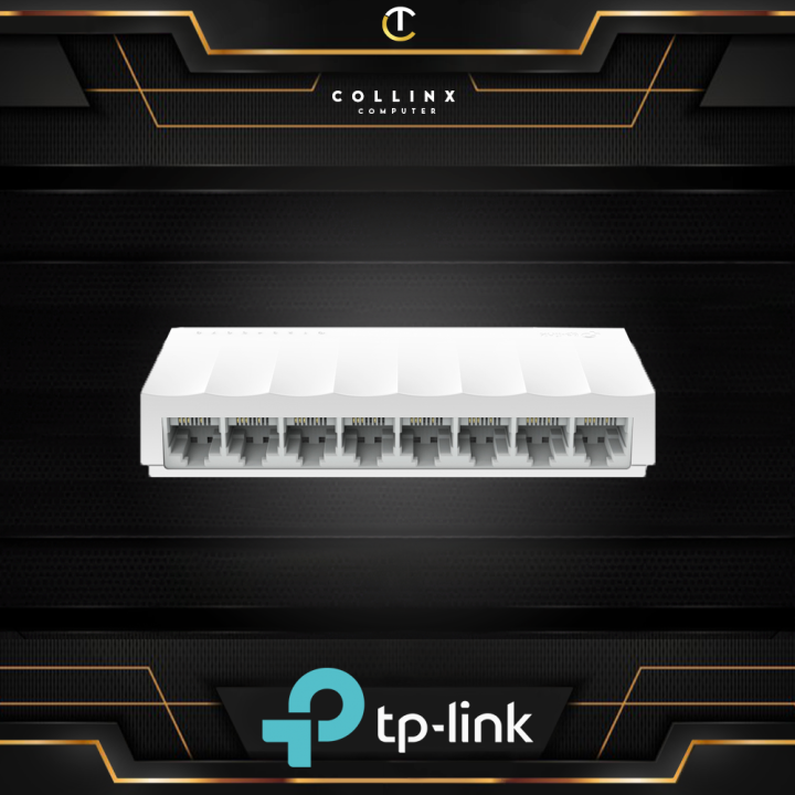 TPLink 8 Ports White Desktop Switch LS1008 | Fast Connection Easy Setup | Plug and Play ...