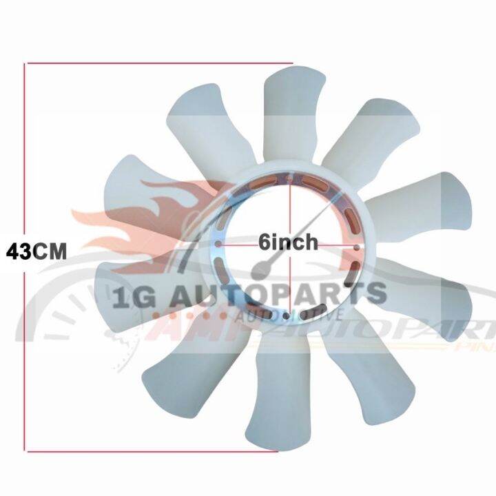 Mitsubishi Canter 4D34 Radiator Fan Blade (Made in Thailand) ME-013493 ...