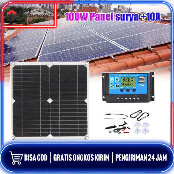 panel surya 100 wp murah / panel tenaga surya 1000 watt / panel surya ...