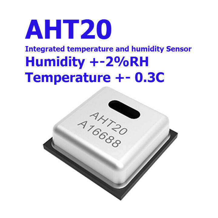 AHT20 RH+-3% I2C (2.5-5V) High Precision Digital Temperature and Humidity Sensor I2C | Lazada.co.th