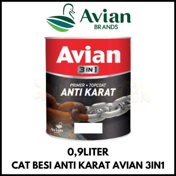 Cat Besi Anti Karat Avian 3in1 0,9Liter | Lazada Indonesia