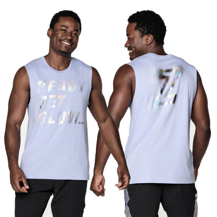 Zumba Ready Set Glow Muscle Tank (เสื้อยืดแขนกุดออกกำลังกายซุมบ้า ...