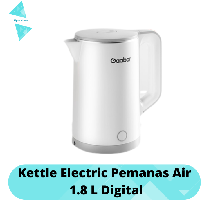Kettle Electric Pemanas Air 1.8 L Digital/teko air panas listrik/teko ...