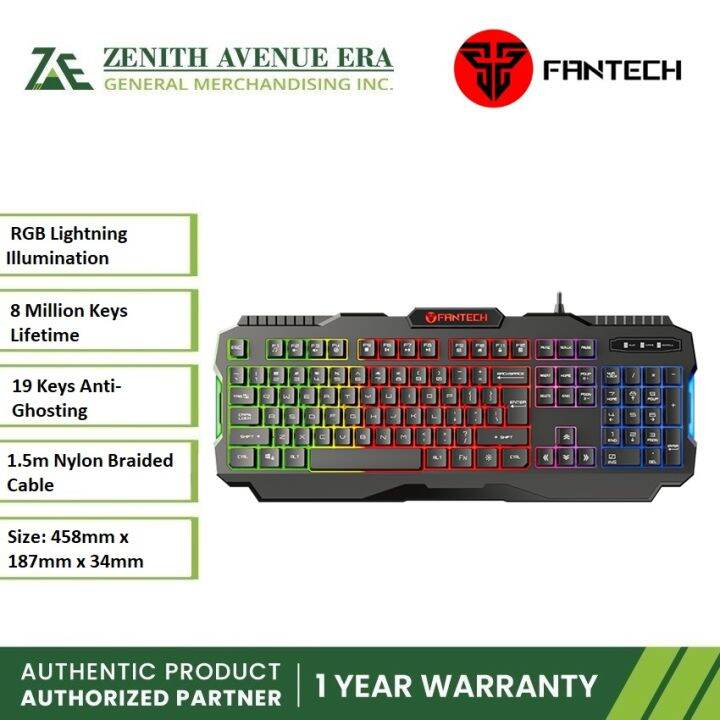 Fantech K511 Hunter Pro RGB Gaming Keyboard | Fantech Gaming Keyboard ...