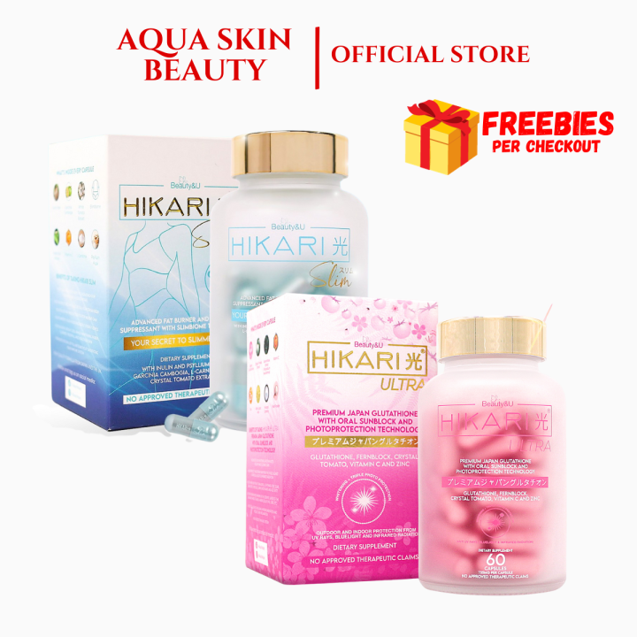 HIKARI Glutathione | Anti Aging Glutathione 60 Capsule Hikari Slim ...