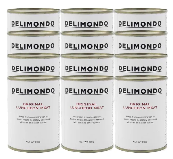 Delimondo Original Luncheon Meat 260g set of 12 | Lazada PH
