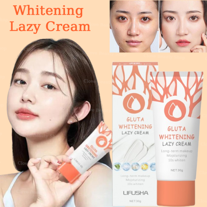 Whitening Lazy Cream 30g Glutathione Whitening Cream Facial Cream BB ...
