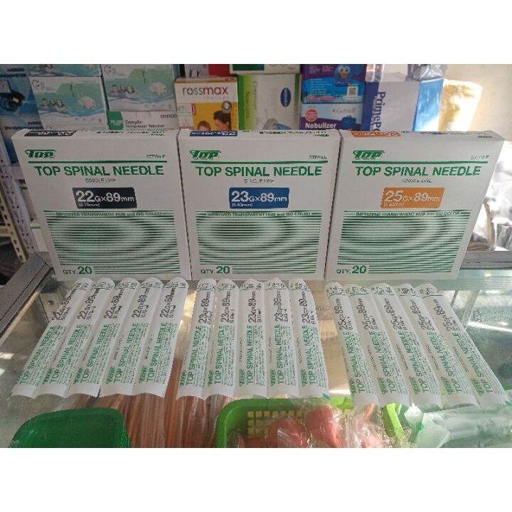 lbrl9CBB Spinal Needle TOP Brand - G22 G23 G25 (Sold per piece) | Lazada PH