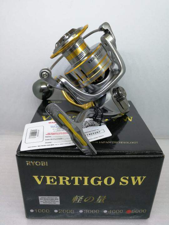 Ryobi Vertigo SW Spinning Reel | Lazada