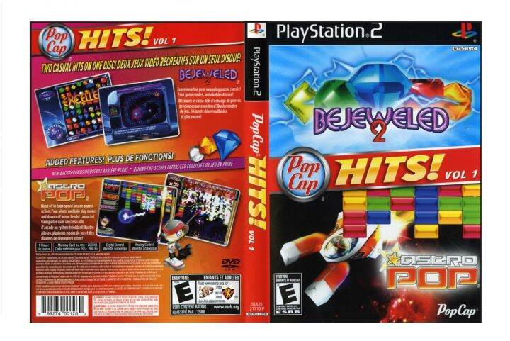 PS2 Pop Cap Hits- VOL 01 (DVD Game) | Lazada