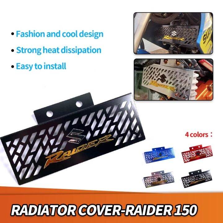 Motorcycle Radiator Cover For RAIDER 150 Alloy 4 Color | Lazada PH
