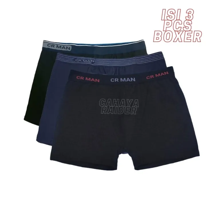 boxer pria dewasa isi 3 pcs | Lazada Indonesia