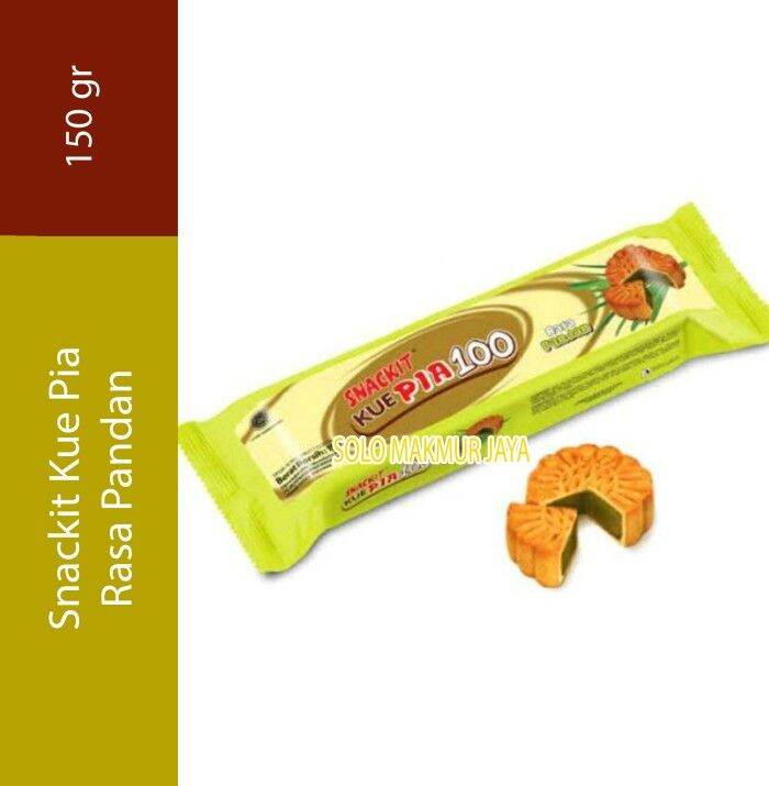 Snackit Kue Pia 100 Rasa Pandan 150 gr | Lazada Indonesia