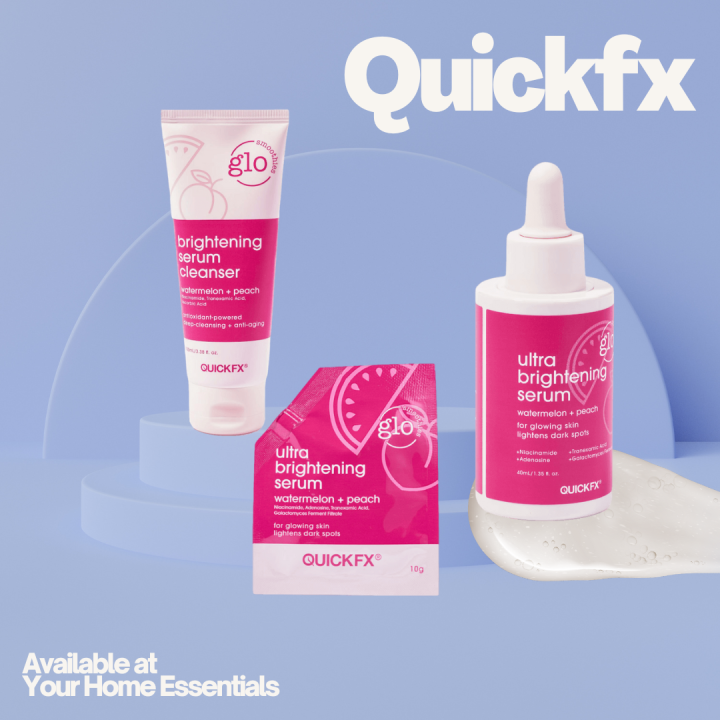 QUICKFX Glo Smoothies Watermelon & Peach Brightening (VARIANTS) | Lazada PH