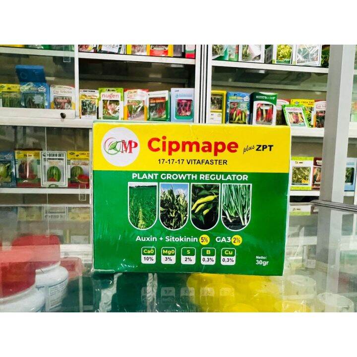 Pupuk CIPMAPE plus ZPT 17-17-17 isi 30gr dr PT Cipta Makmur Pertiwi | Lazada Indonesia
