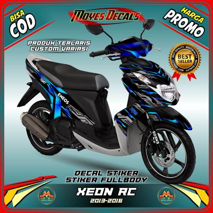 Bisa Bayar Ditempat Decal Yamaha Xeon Rc Full Body Motif Baru | Lazada ...