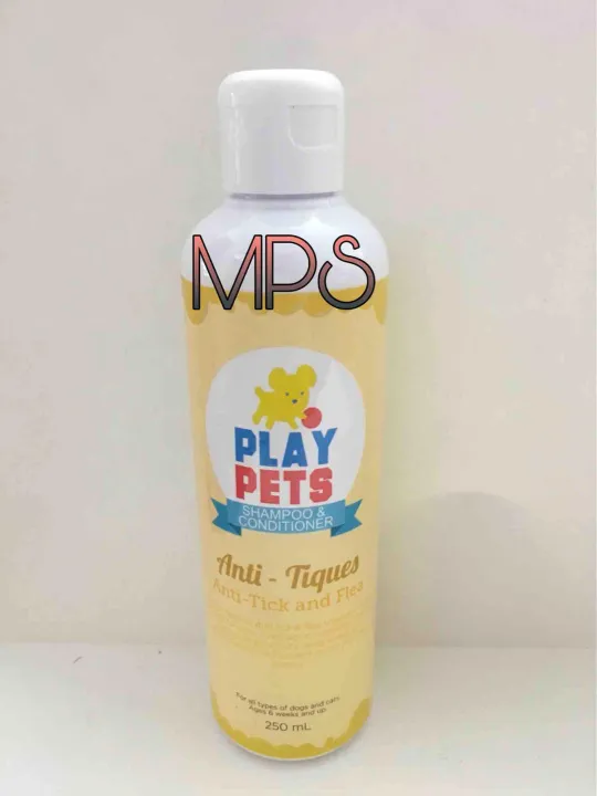 Play pets Shampoo & Conditioner (250ml) Anti-Tick & Flea | Lazada PH
