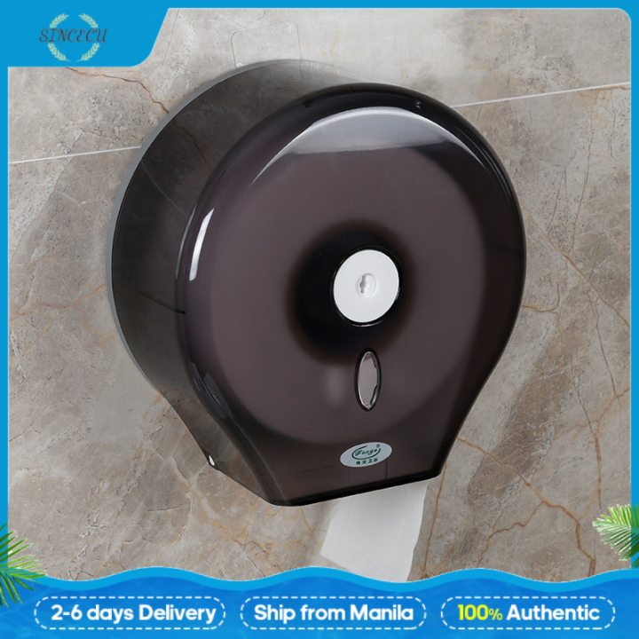 Circular Toilet Paper Dispenser Wall Mounted Bathroom Tissue Dispenser