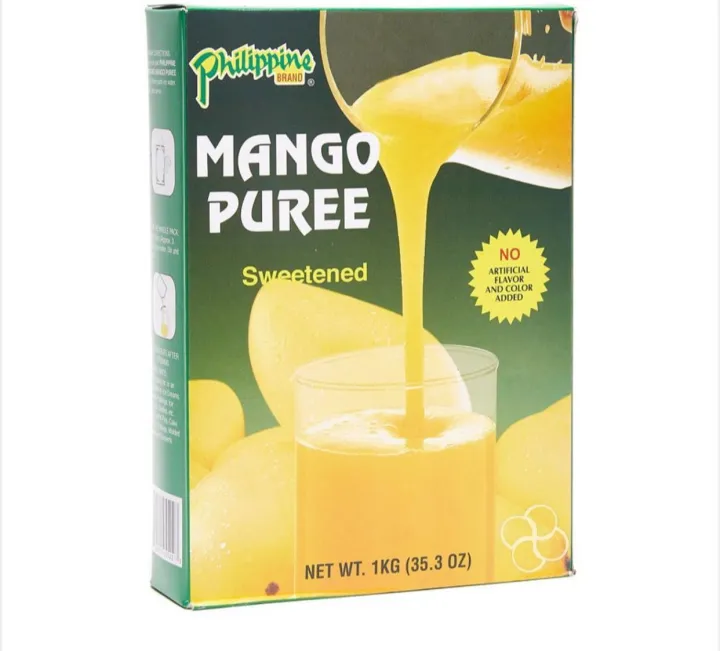 Philippine Brand Sweetened Mango Puree 1kg | Lazada PH