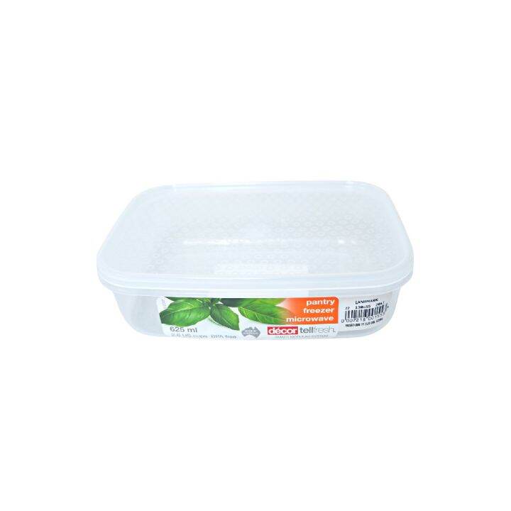 Decor Tellfresh Oblong Food Storage 625ml | Lazada PH
