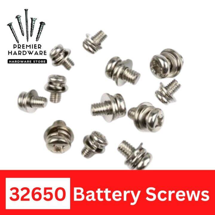 Battery Screws 32650 Male and Female PremierHardware | Lazada PH
