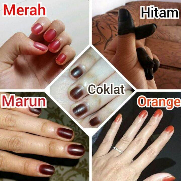 Kutek muslimah bubuk arab halal murah original 3 ML henna daun pacar ...