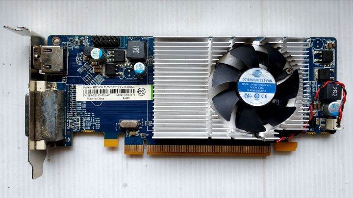 การ์ดจอLow Profile ใส่เคสเล็ก เคสนอน และเคสบาง NVIDIA GT210--405 512MB ...