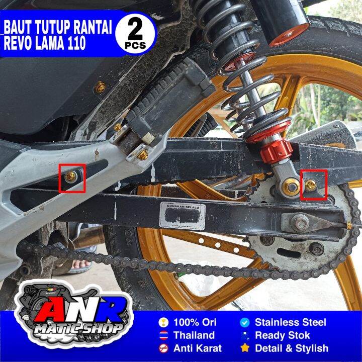 Baut Tutup Rantai Revo Lama 110 Probolt Stainless Steel Heng Thailand ...