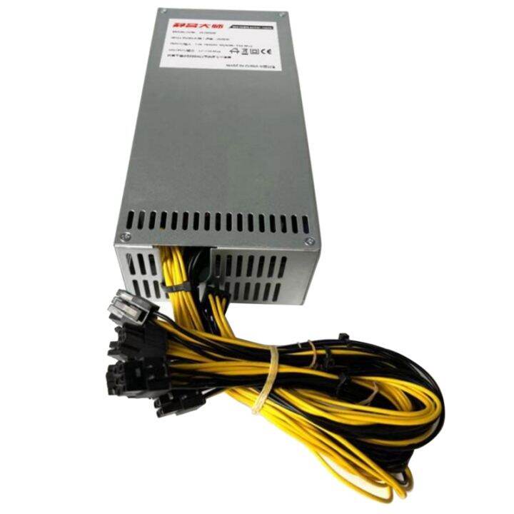 2000W PC Server Power Supply for Bitcoin Mining ATX 2000W PICO PSU ...