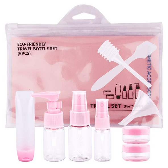 BFS Bottles Set Travel Size Toietry Bottle Containers Airline Approved ...