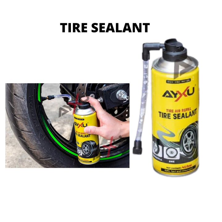 "CANDID SHOP" AYXU Tire Air Refill Tire Sealant 450ML | Lazada PH