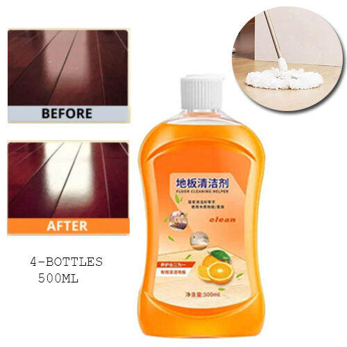 (4-Bottles) Composite Floor Marble Tile Floor Cleaner Solid Wood Floor ...